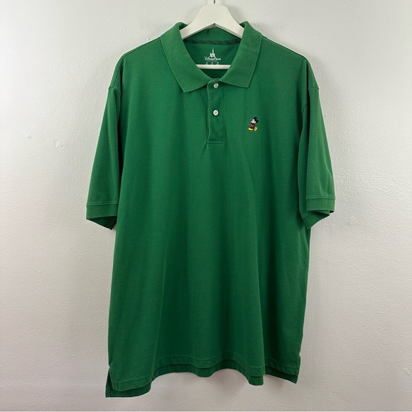 Disney | Shirts | Disney Parks Mickey Mouse Polo Shirt Mens Original ...
